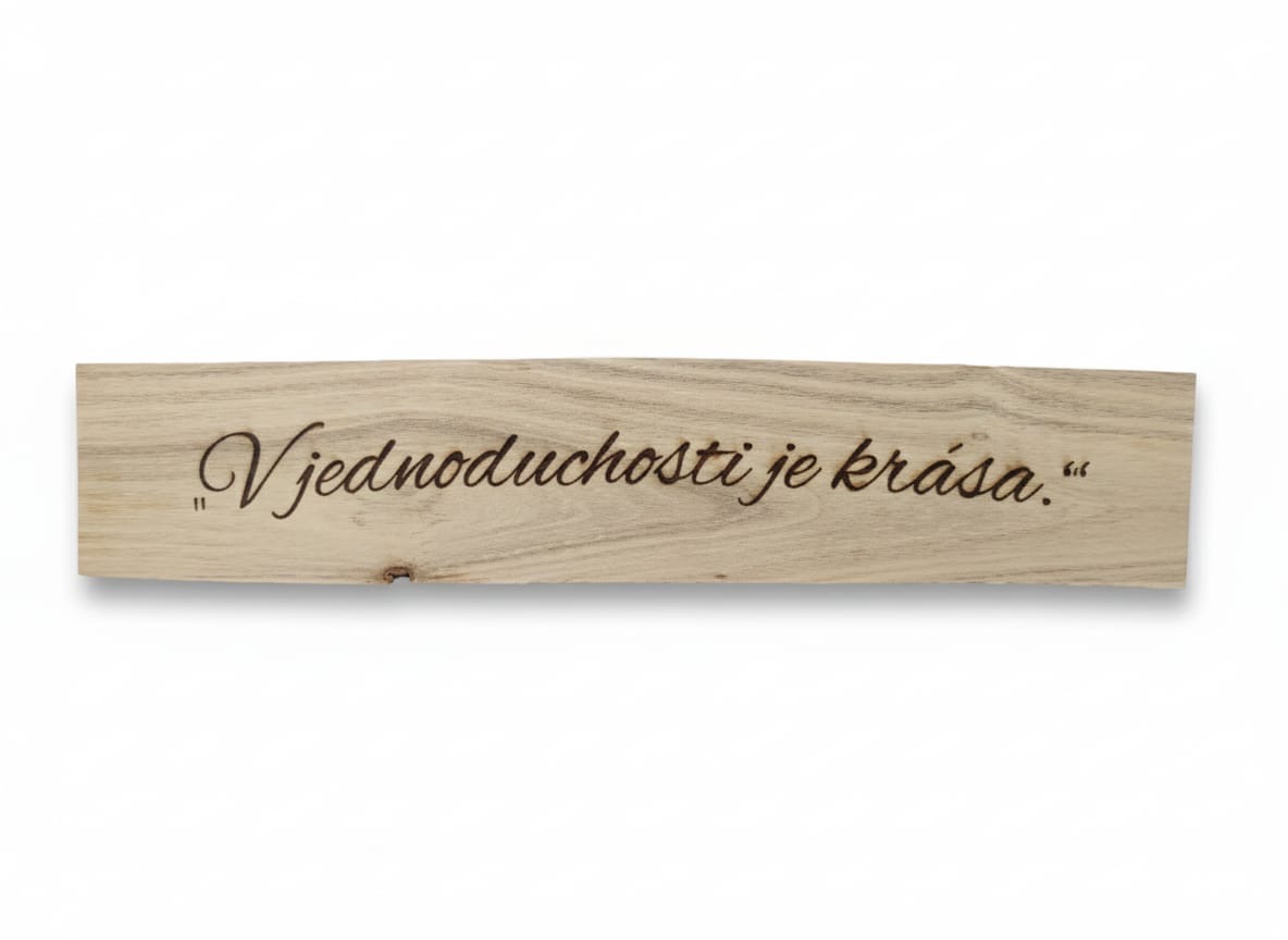 Nápisy - Vše z akátu